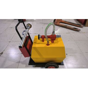 Quality Yellow Mobile Foam Unit Cart Foam Proportioning 130L Foam Tank for sale