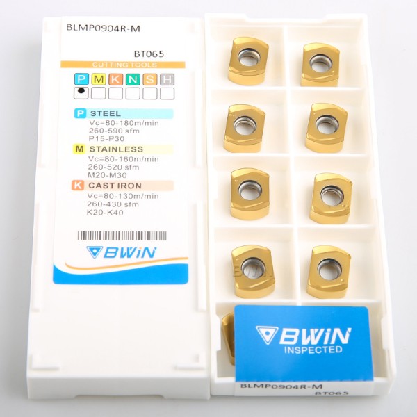 Quality Blmp 0603 0903 R Carbide Milling Inserts Finish Mill Cnc Cutting Insert for sale