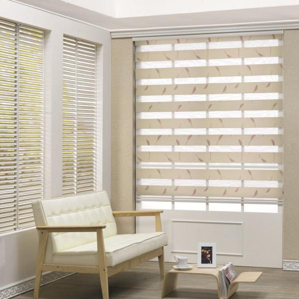 Quality Customized Electric Smart Zebra Shading Window Blinds for Superior Shading for sale