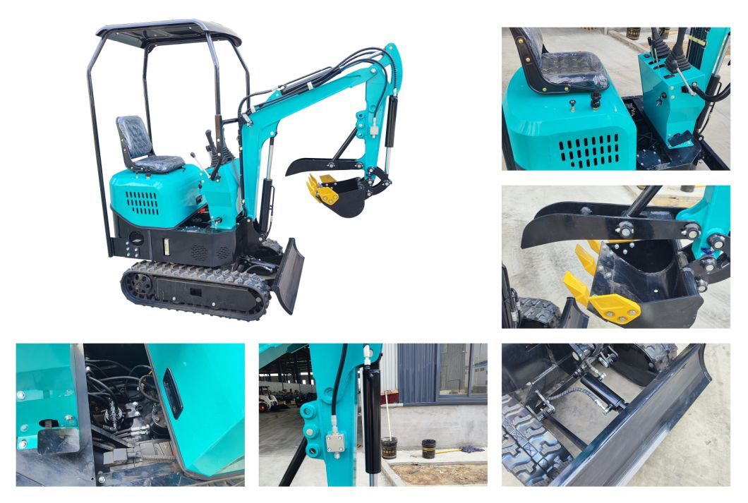 Chinese Hydraulic Mini Excavator Road Construction Mini Compact Excavators Micro Crawler Digger Sold