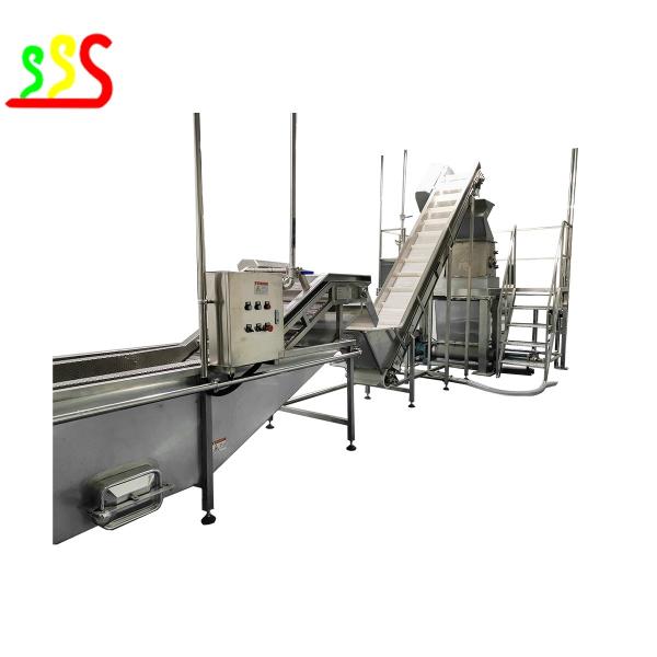 Quality PET Bottle Fresh Fruit Tomato Processing Line 2T/H for sale