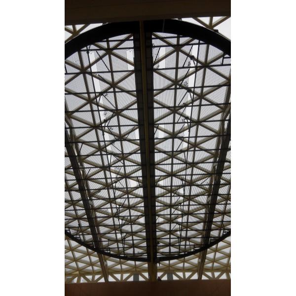 Quality DIP P25 Grille 800 Pixel/Sqm LED Transparent Screen Pure Black for sale