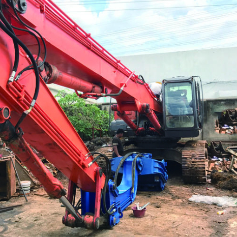 Quality High Speed Vibration Pile Driver - Environmental Friendly & 32Mpa Operation for sale