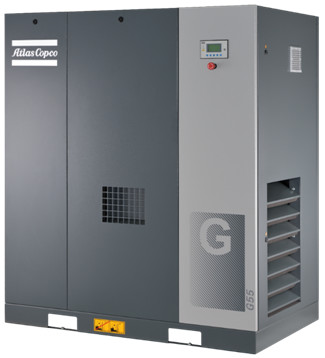 Quality Oil Injected Rotary Atlas Screw Air Compressor 75kw Ga75+ for sale