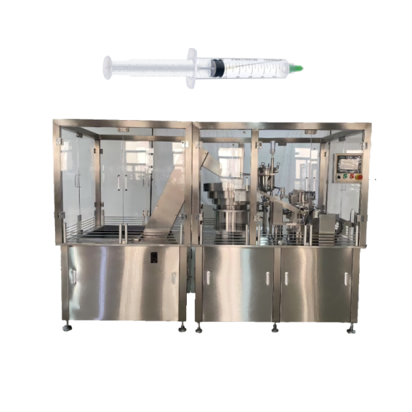 Quality Syringe Filling Machine for Cosmetic Veterinary Use Easy Operate 220V Disposable Plastic Syringes Filler for sale