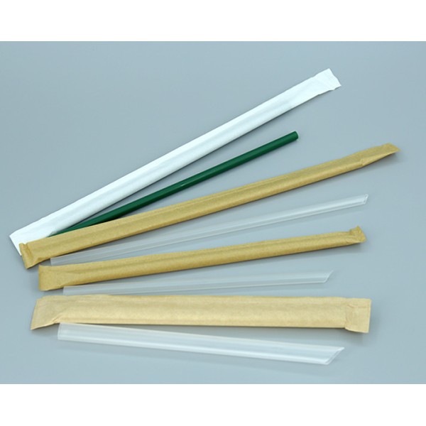 Quality 100% Eco Friendly Biodegradable Disposable Plastic Straws PLA Raw Material for sale