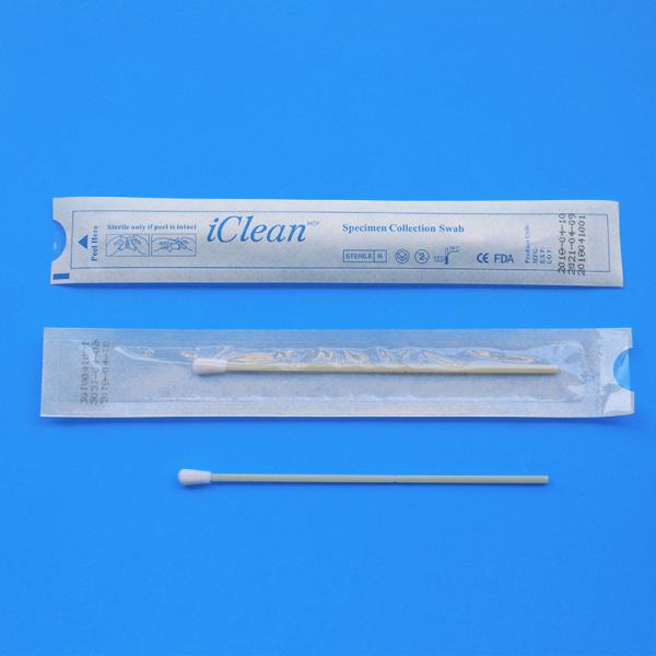 Quality Oropharyngeal Sterile Flocked Swabs Disposable Individually Packaged for sale