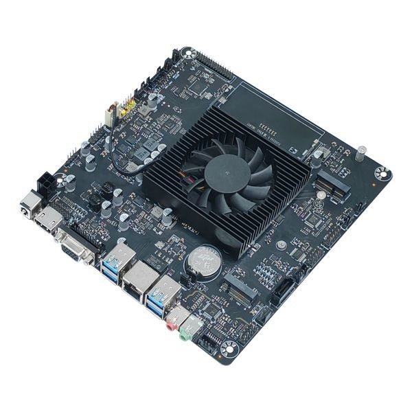 Quality Intel Jasper Lake Processor Embedded Motherboard Mini Itx N5095 VGA LVDS M.2 for sale