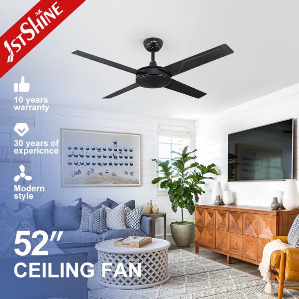 Quality 35 Watt Metal Blade Ceiling Fan Energy Saving Silent Decorative for sale