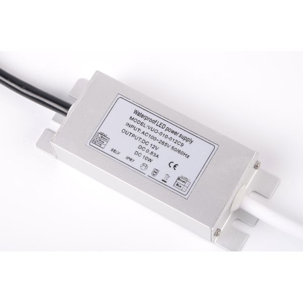 Quality 0.83A 105g Ultra Thin LED Driver , Waterproof IP67 Slim LED Power Supply for sale