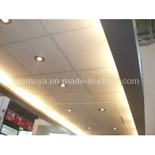 Quality 600*1200mm Decorative Mineral Wool Fiber Ceiling Board / Panel with Strong Durability for sale