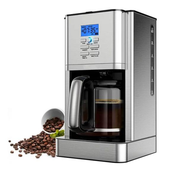 Quality Espresso Coffee Maker Machine Automatic With Grinder Electric 1200W for sale