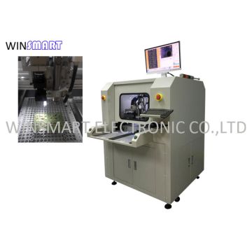 Quality Dia 0.8mm Routing Bit PCB Router Machine , PCB Cutting Machine 0.01mm Repeatabil for sale