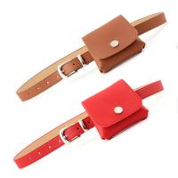 China Small Pouch Pu Leather Belts Bag Waist Purse Removable factory