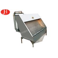 Quality Stainless Steel Gravity Arc Sieve Corn Starch Sifter Machine Friendly Operation for sale