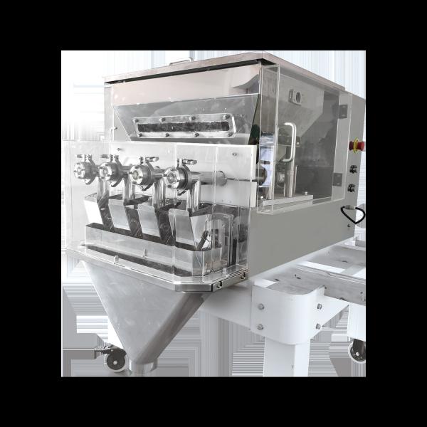 Quality Automatic Linear Multihead Weigher Filling Machine 3L Hopper 120P/M for sale