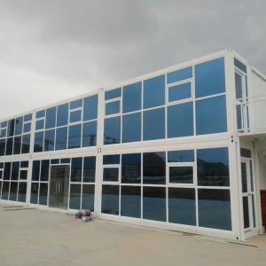 Quality Galvanized Steel Multi Story Shipping Container Homes In The Inner Corridor for sale