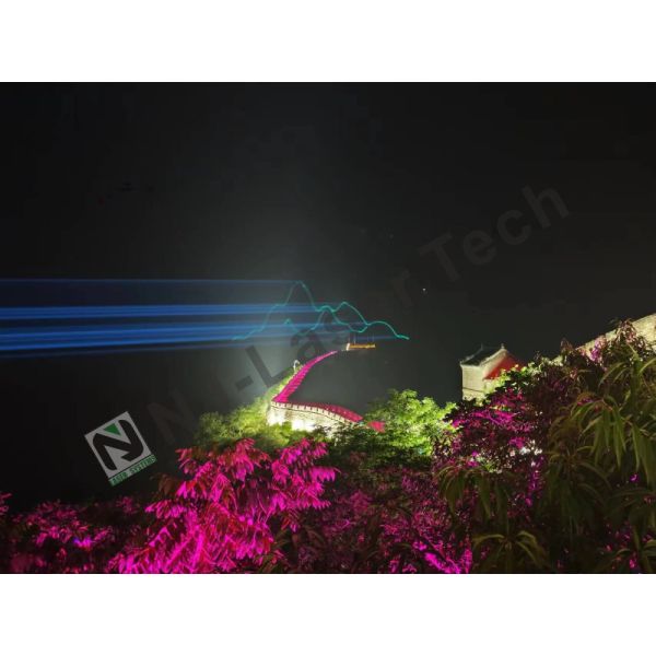 Quality RoHS Certified Laser Engineering Lighting Aluminum Alloy Housing Material Laser Light Source Type for sale