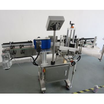 Quality PET Plastic Wrap Around Label Applicator Machine Oil Bottle Labelling Machine for sale