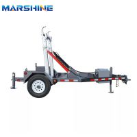 Quality Power Construction Diesel Engine Cable Drum Trailer ISO9001 Certificated for sale