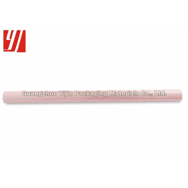Quality Stable Peelability Width 0.64m Light Pink Foil For Embossed Paper for sale