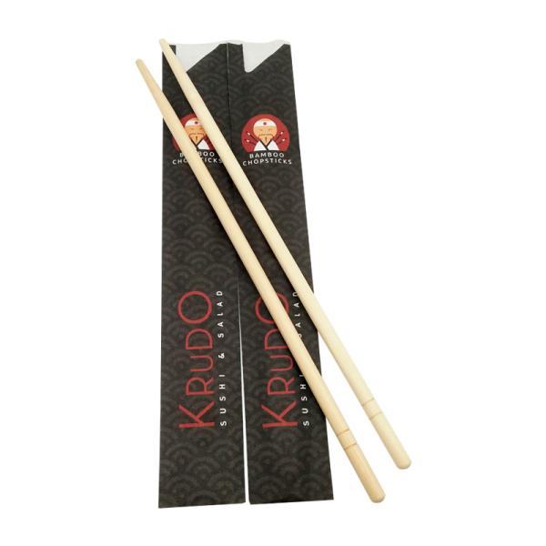 Quality Chinese Wholesale Chopstick Paper Packing Health Bamboo Chopsticks for sale