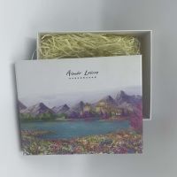 157gsm Art Paper Rigid Cardboard Gift Boxes Spot UV Perfumes Packaging