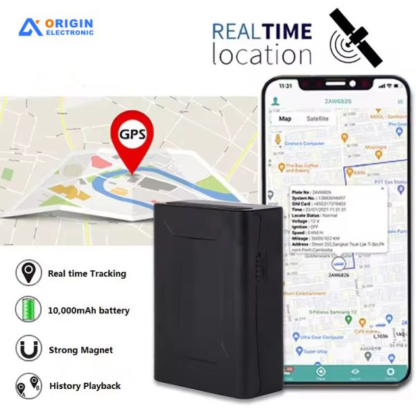 Quality Portable Car GPS Locator Real Time Updates Waterproof Wireless Magnetic GPS Tracker car gps locator for sale