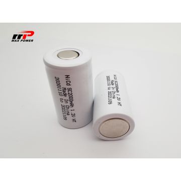 Quality NICD Battery 1.2V 2000mAh high rate 10C 15C battery cell for sale