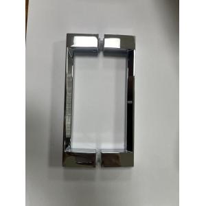 Quality Double Sided Sliding Shower Door Handles Zinc Alloy Bathroom Shower Handle for sale