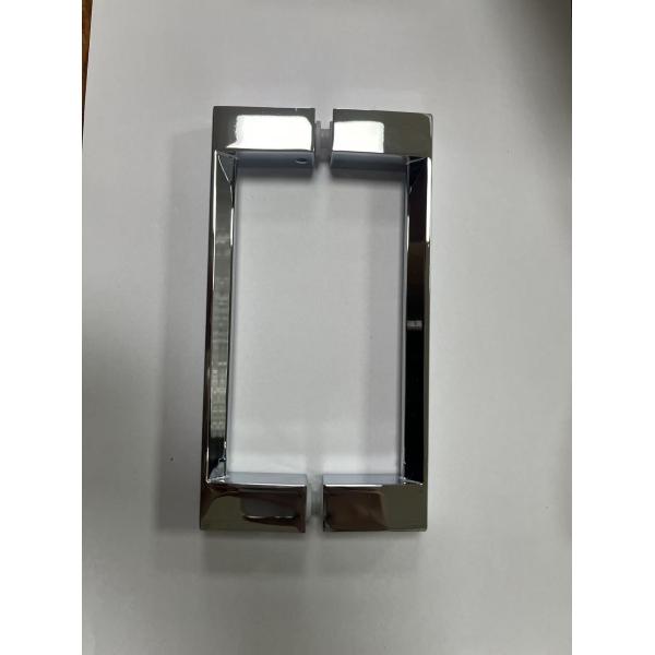 Quality Double Sided Sliding Shower Door Handles Zinc Alloy Bathroom Shower Handle for sale