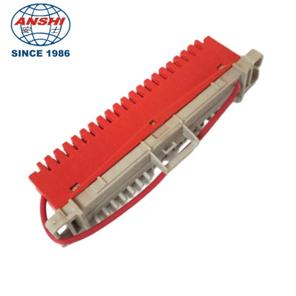 Quality 10 pair back mount LSA earth Krone connection module with earth grounding cable for sale