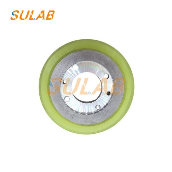 Quality Mitsubishi Escalator Handrail Drive Roller 132 X 35 X 44mm for sale