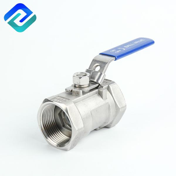 Quality Stainless Steel 1PC Ball Valve Ss316 EN 12266 Water Oil Gas Wcb 180c En 12266 for sale