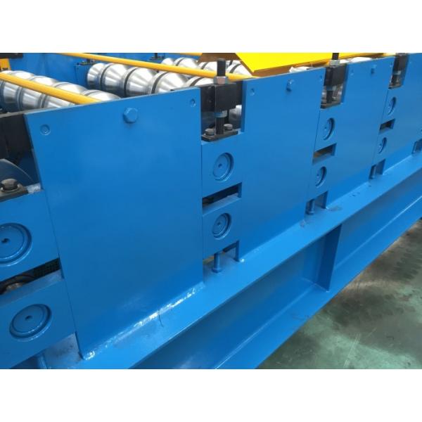 Quality Panel Glazed Tile Roll Forming Machine One Complete Chain with Decoiler 5-8m/min for sale