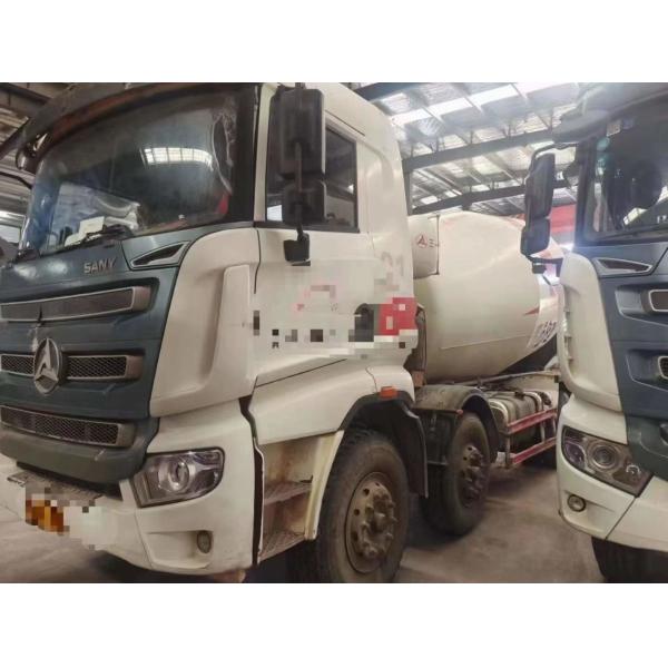 Quality Shacman Used Concrete Mixer Truck 259 KW 17800 Kg FAST 9JS150TA-B for sale