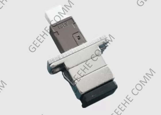 Quality SC Female to MU Female Singlemode Simplex Fiber Optic Hybrid Adapter/Coupler for sale