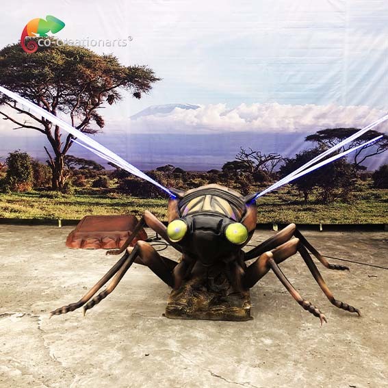 Quality Waterproofing Animatronic Insects Cicada for sale
