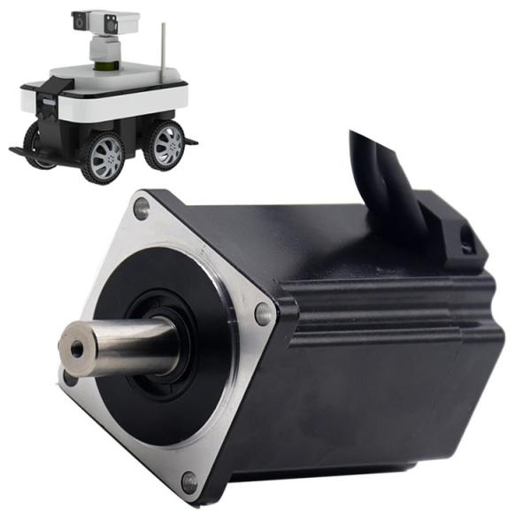Quality 48V 400W 60mm Robot Servo Motor Incremental Absolutely Encoder for sale