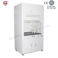 Quality Chemistry Steel Exhaust Fume Hood Motor Control Adjustable Speed for sale