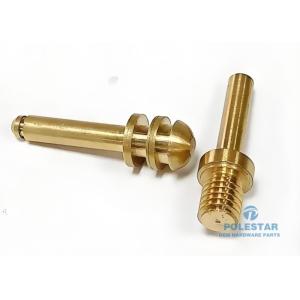 Quality Tin Plated Brass CNC Machining 3 Axis Electroplating CNC Machined Parts For for sale
