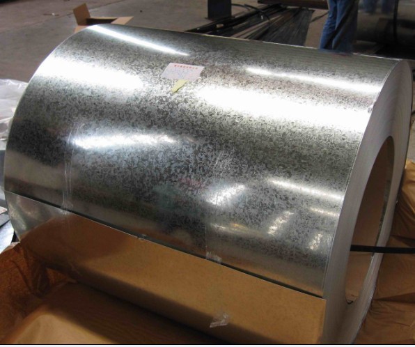 Quality 0.3mm DX51D / SPCC Hot Dipped Galvanized Steel Coil with Big Spangle Surface for Boiler Plate and Industrial Panel Processing for sale