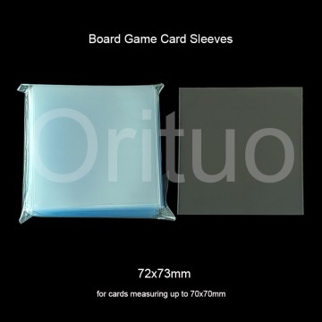 Quality Gloss Clear Trading Card Sleeves Cpp Easy Shuffling Doube Side for sale