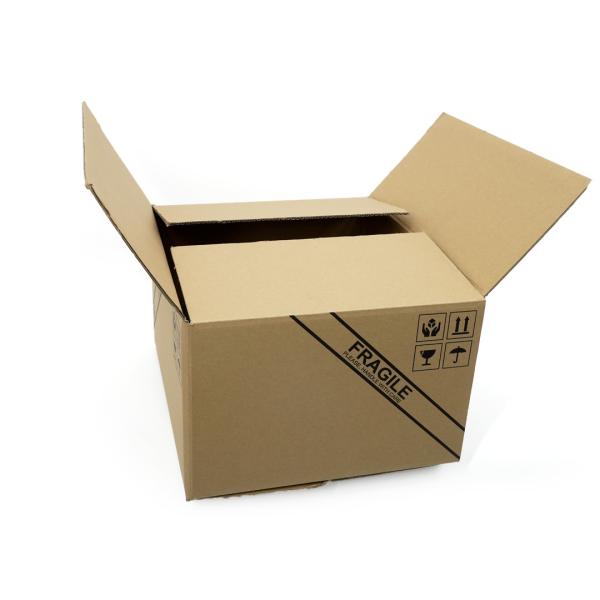 Quality Custom Logo Folding Corrugated Board Box Cardboard Moving Packing Boxes for sale