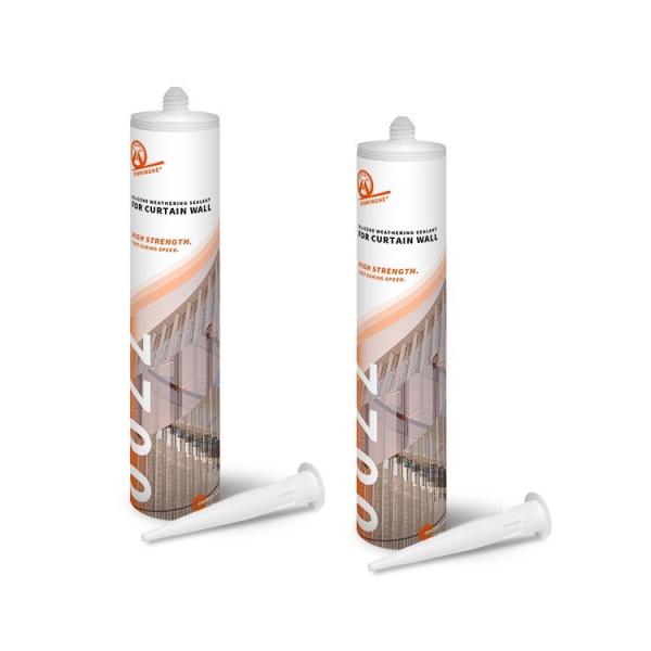 Quality MH7700 High Temp Resistance Anti-Mold Clear White Silicone Sealant for Curtain Wall Metal to Metal Structural Bonding for sale