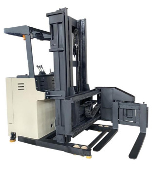 Quality 1000 KG Electric Pallet Forklift Narrow Aisle 3 Way Pallet Stacker for sale