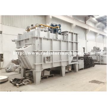 Quality Continuous Gas Fired Aluminum Melting Furnace Max 3000 KG/H Castable Structure for sale