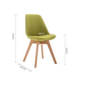 Quality Beech Leg Pu Leather Dining Chair with Ergonomically Designed for sale