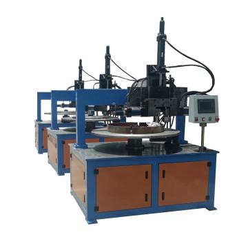 Quality 3-8mm thickness Dish End Cutting And Shrink Machine for sale