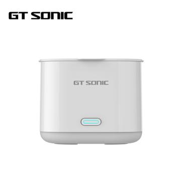 Quality White Mini Ultrasonic Jewelry Cleaner , Home Jewelry Cleaning Machine 10W for sale